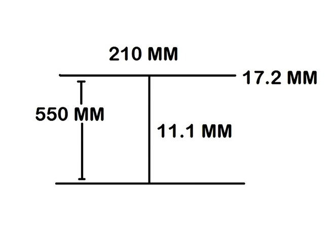 Viga Laminada IPE 550 Marca EMC - Chileremates.cl