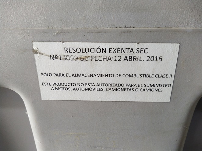 Estanque para Petroleo 621 Lts movil / Marca Cemo / 12v / Usado ...